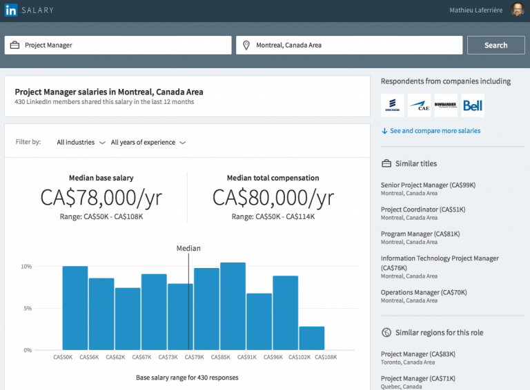 LinkedIn Salary: dis-moi, à quel salaire je peux m'attendre